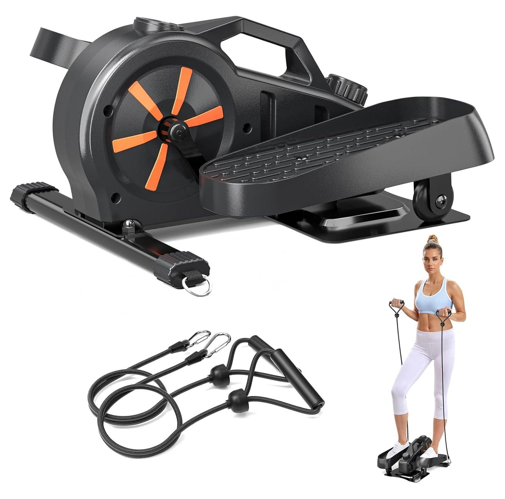 Under Desk Elliptical Machine - Mini Elliptical Exerciser - Portable ...