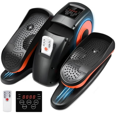 Elliptical Machine, Under Desk Elliptical with Remote Control, Quiet ...