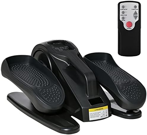 Under Desk Elliptical Exercise Machine, Powered Ellipse Leg Exerciser ...