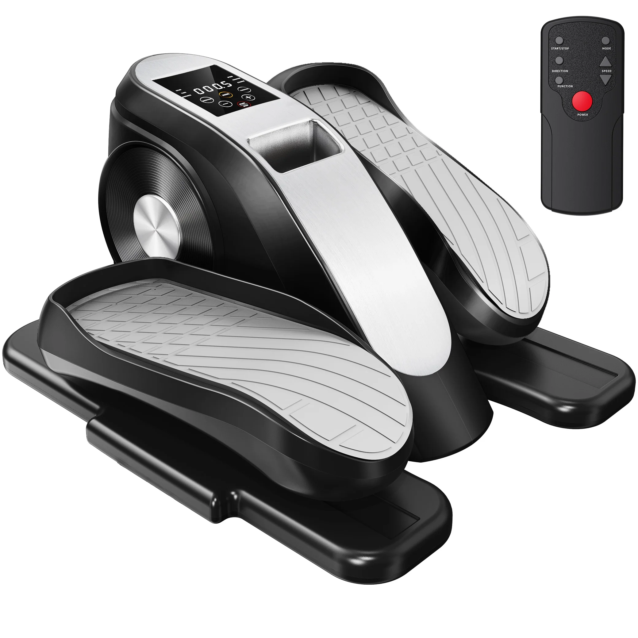 Under Desk Elliptical Exercise Machine with Remote Control & 12 Speeds ...