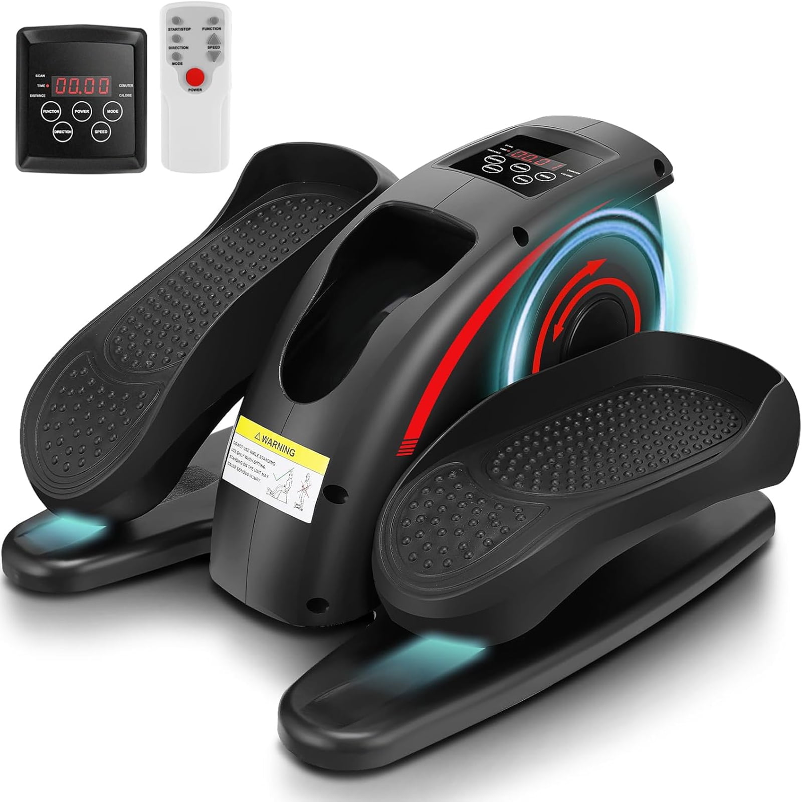 Under Desk Elliptical, Leg Exerciser for Seniors, Quiet & Portable ...