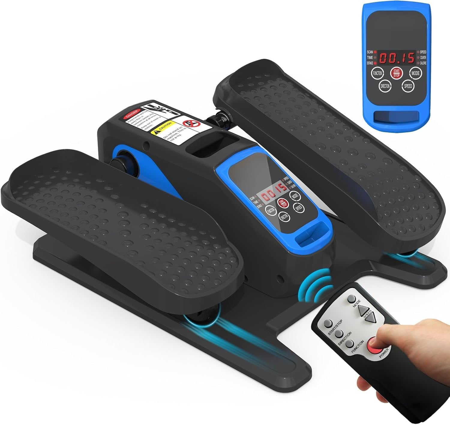 Under Desk Elliptical Machine, Electric Elliptical Exerciser for Senior ...