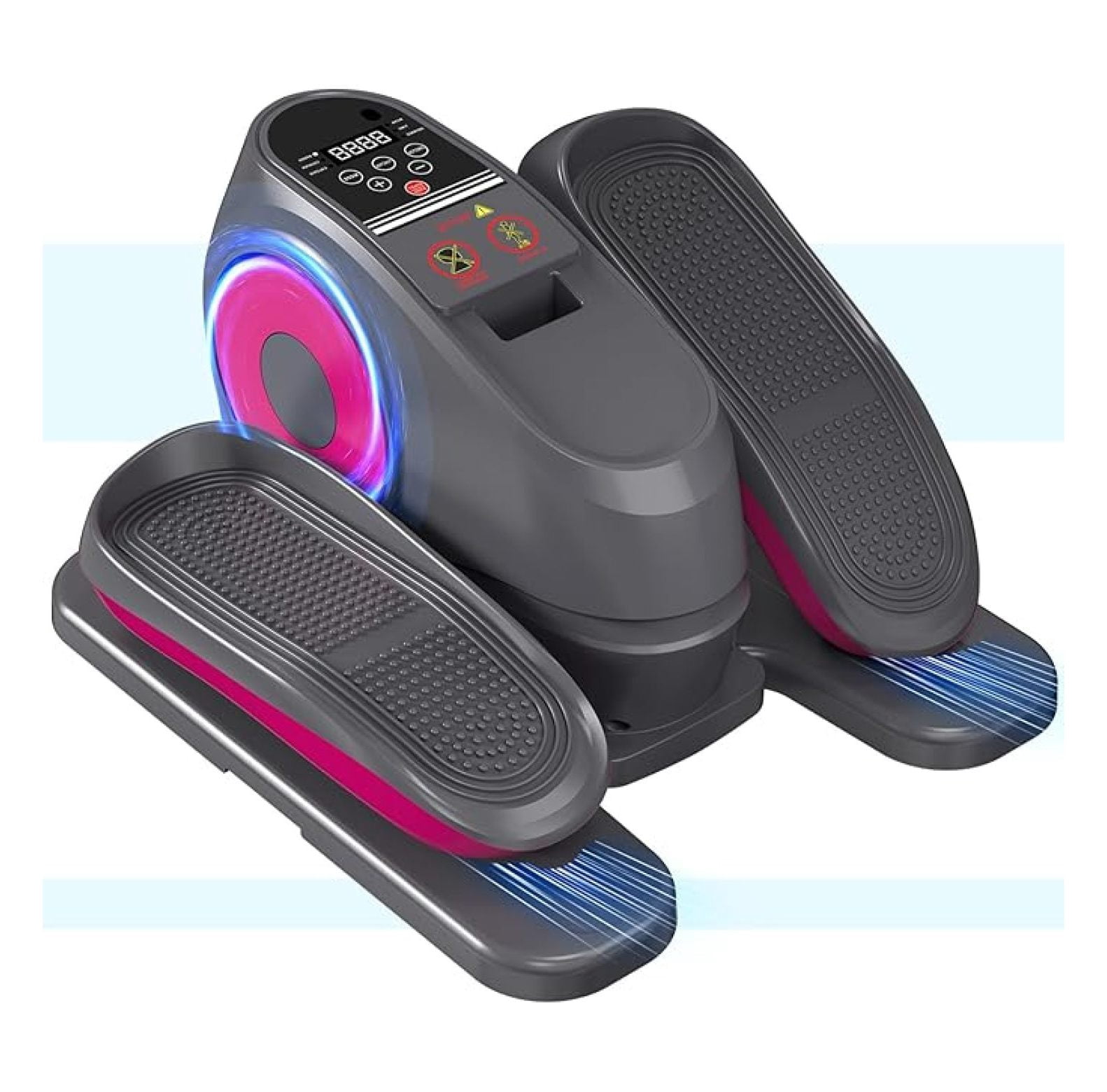 Under Desk Elliptical Machine, Electric Exerciser with 16 Speed Levels ...