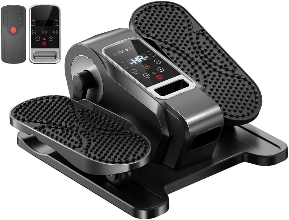 Under Desk Elliptical Machine, Electric Seated Pedal Exerciser, Min ...