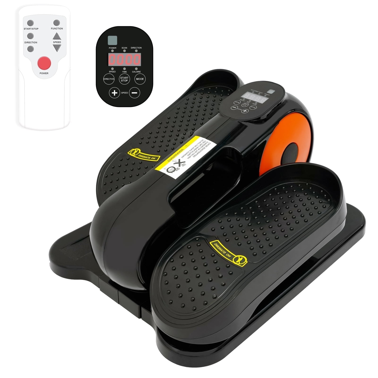 RICAN Under Desk Elliptical Machine, Ellipse Leg Exercise with Remote ...