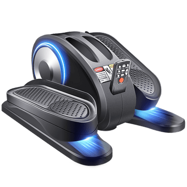 Under Desk Elliptical Machine for Seniors, Portable Trainer Electric ...