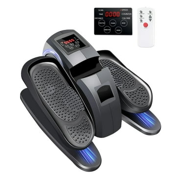 Elliptical Machine, Under Desk Elliptical with Remote Control, Quiet ...