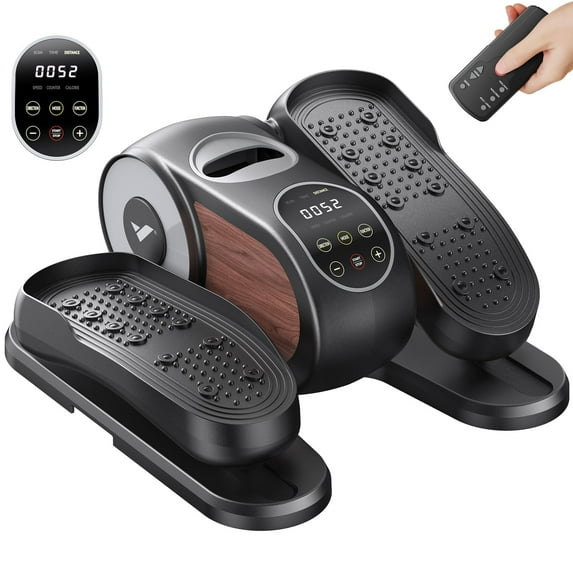 Under Desk Elliptical Machine, Leg Exerciser While Sitting for Seniors ...