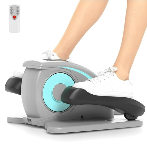 Under Desk Elliptical Machine - Quiet Pedal Exerciser for Seniors ...