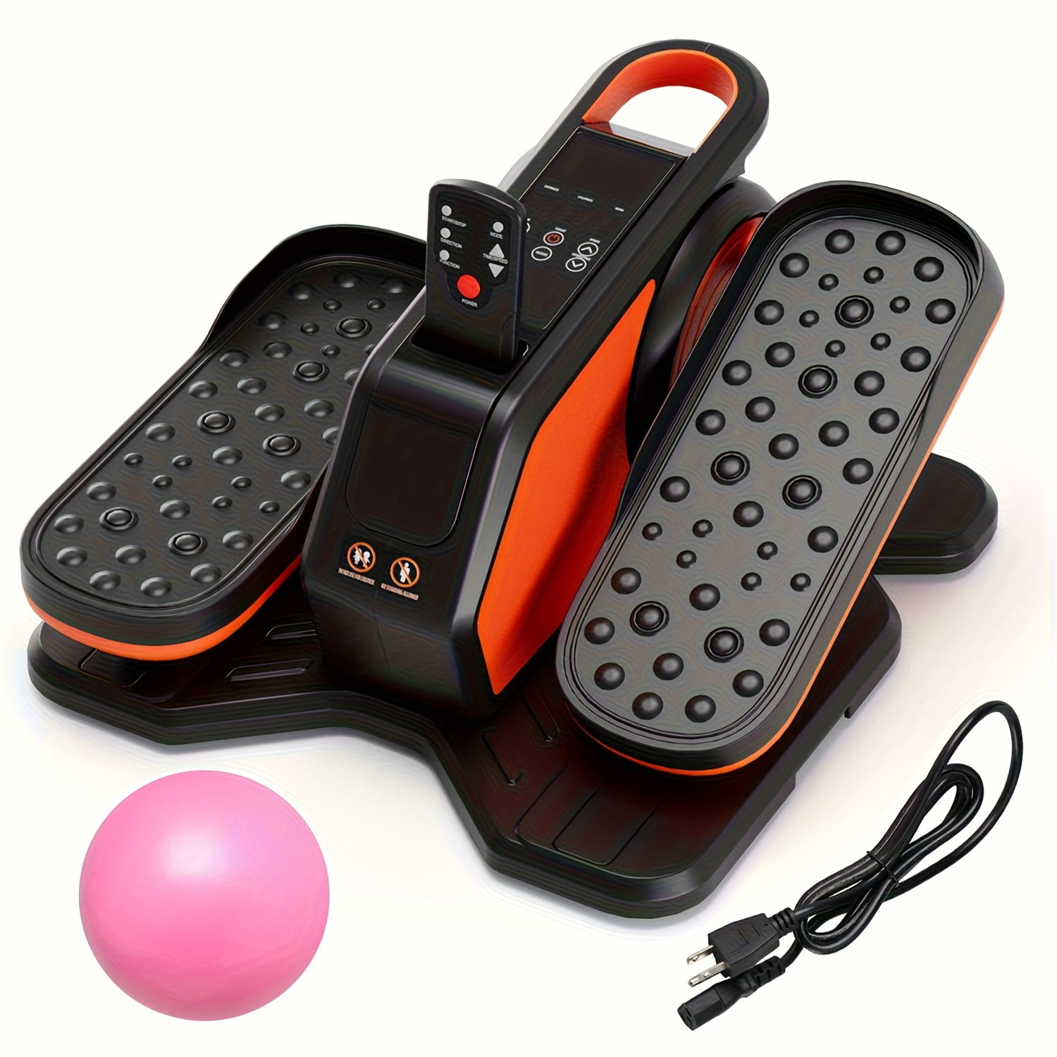 Under Desk Elliptical Machine with Remote - 12-Speed Seated Pedal ...