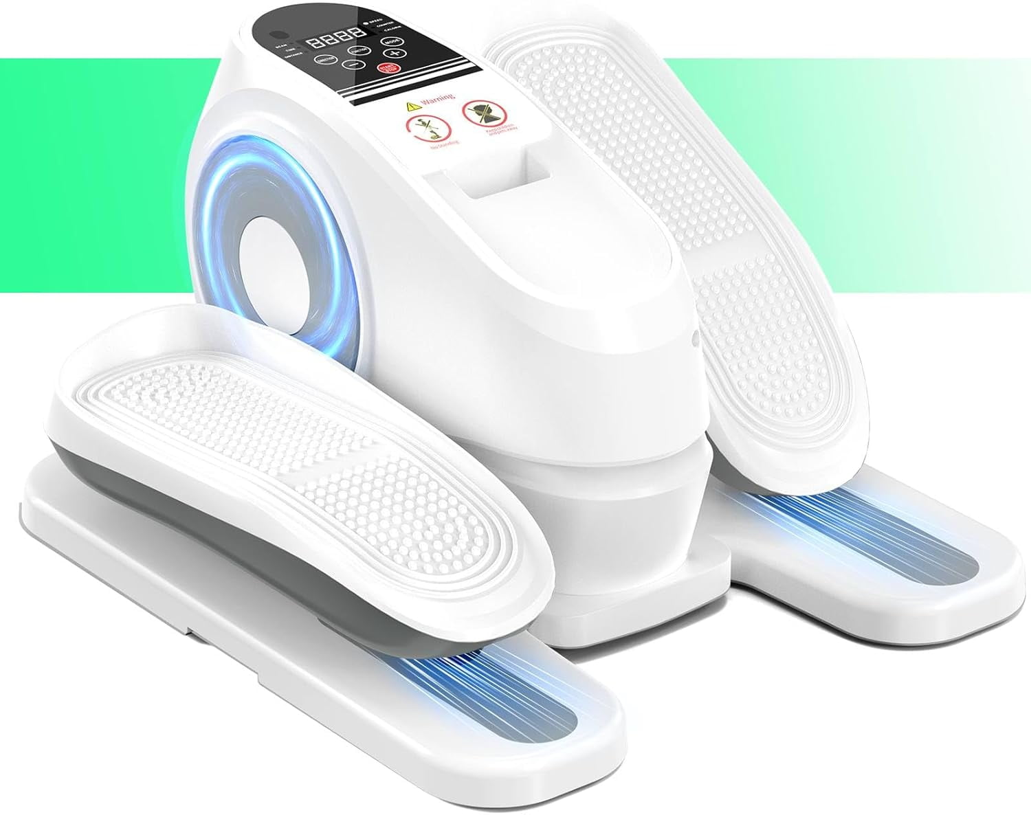 Under Desk Elliptical Machine with Remote Control, 16 Adjustable Speed ...