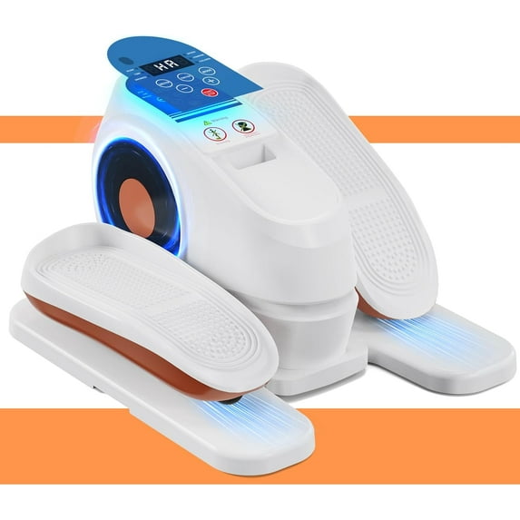 Under Desk Elliptical Machine with Remote Control, 16 Adjustable Speed ...