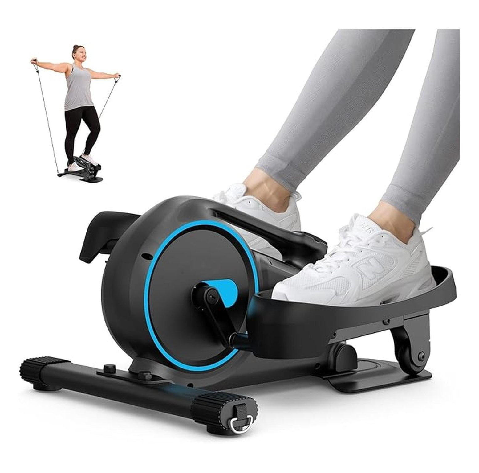 Under Desk Elliptical, Manual Elliptical Exercise Machine, Quite Foot ...