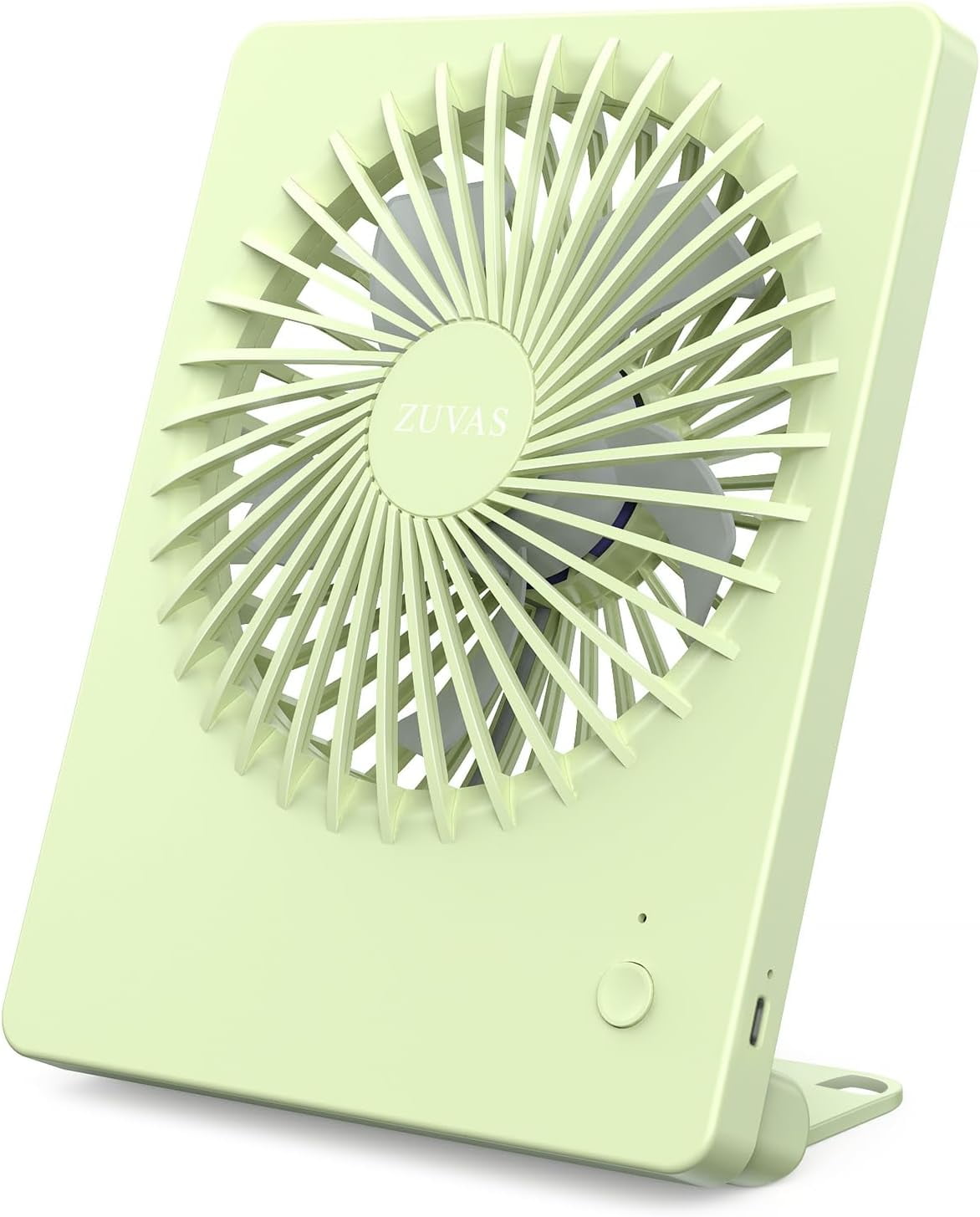 Desk Fan Battery Operated Fan Rechargeable 180°Tilt Folding Personal ...