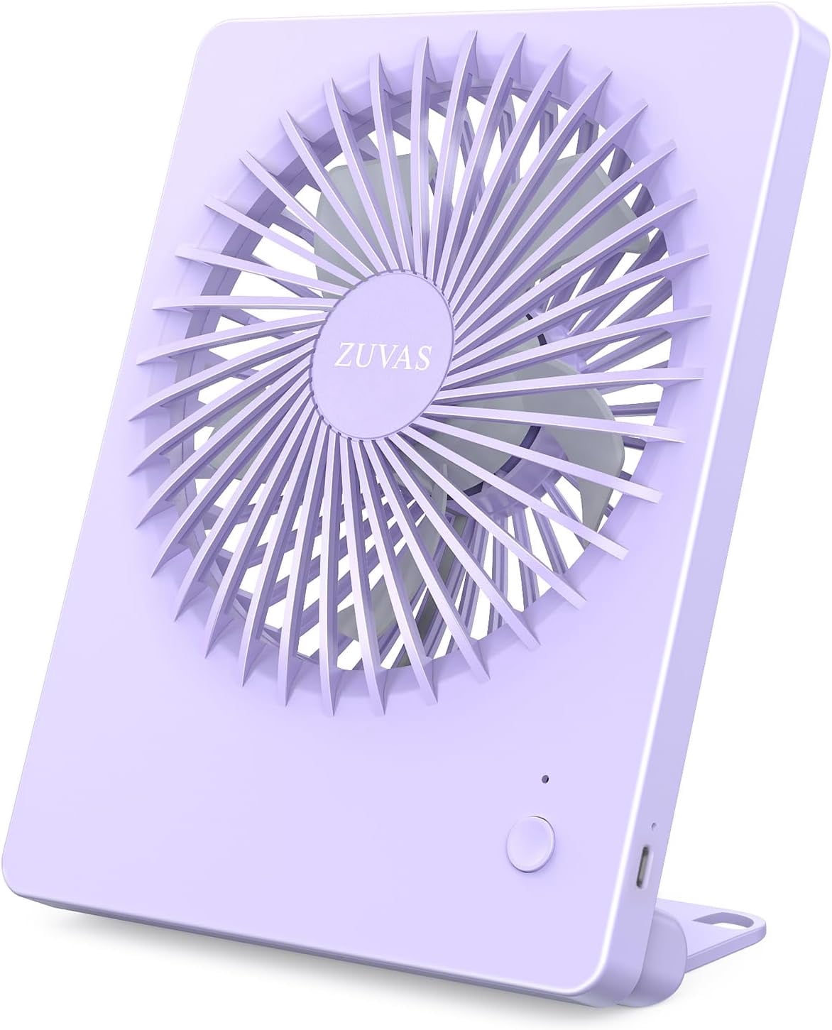 Desk Fan Battery Operated Rechargeable 180°Tilt Folding Personal Ultra ...