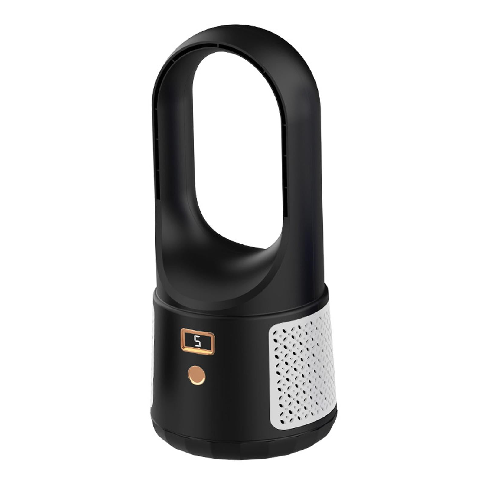 Desk Fan Bladeless Fan Table Fan Quiet Summer 13.78 inch Bladeless fan ...