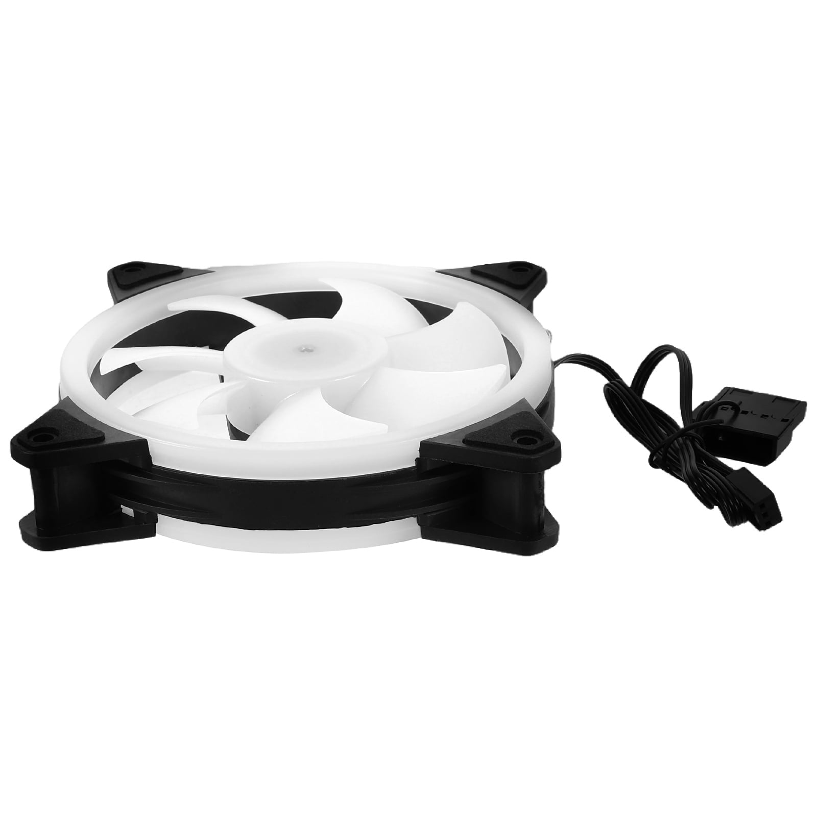 Desk Fan CPU Cooling Cooler Computer Accessories Double Aperture Fan ...