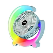 Small Room Air Circulator Fan, 3 Speeds 360° Rotation Table Fan, 30 db ...