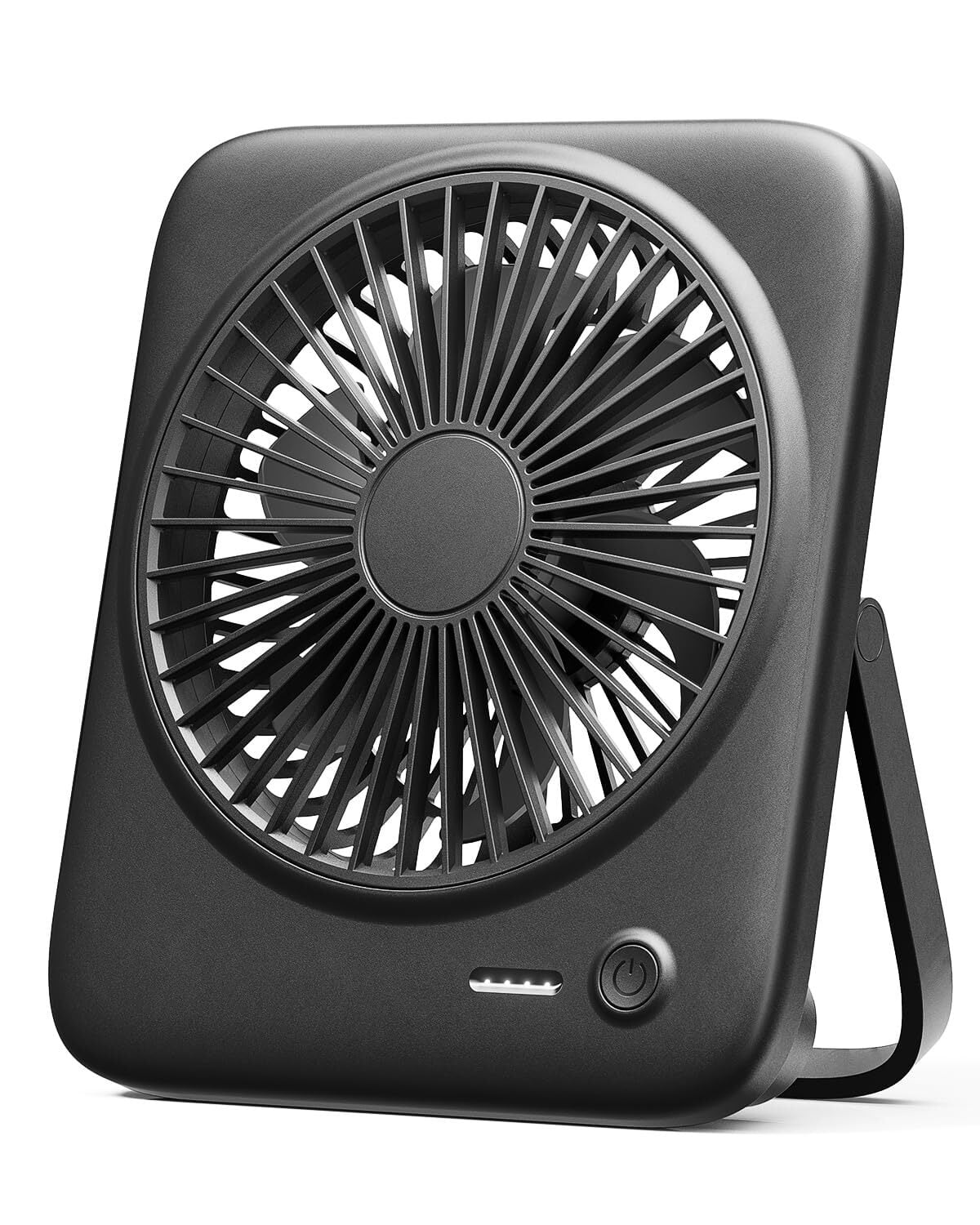 Desk Fan Portable Fan Rechargeable,4000mAh Battery Operated Personal ...