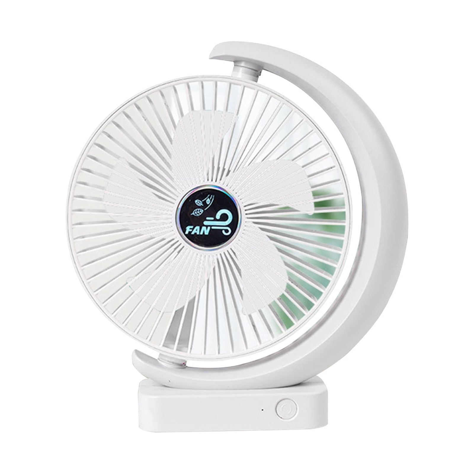 Desk Fan Rechargeable, USB Battery Operated Fan 3 Speed, Small Box Fan ...