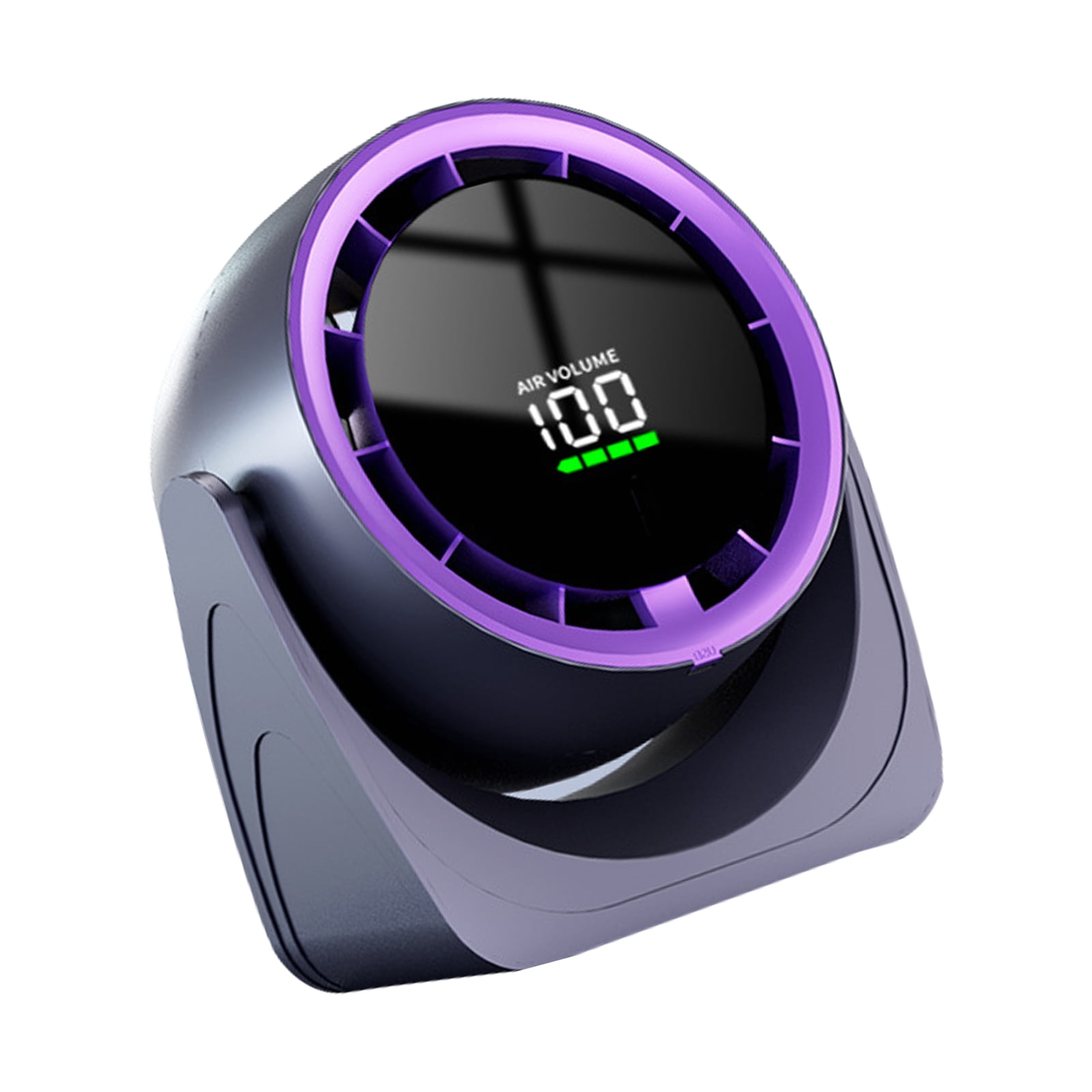 Desk Fan Small Fan Digital Display Fan Desktop Fan Bedroom Fan Office ...