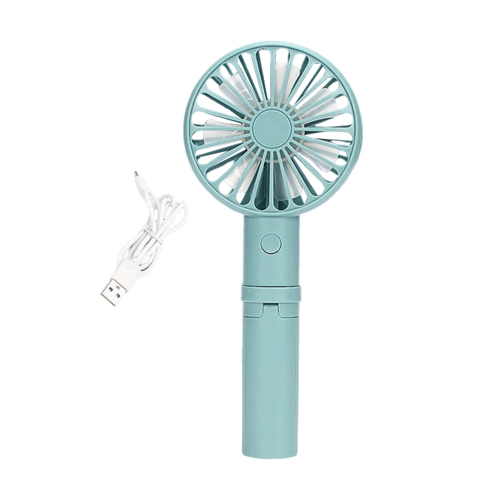 Desk Fan Small Hand Fans Portable Handheld Fan with Water Mist Battery ...