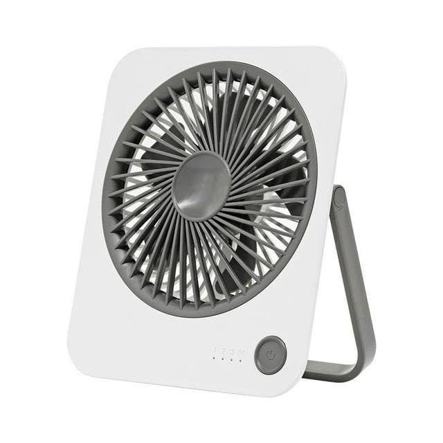 Desk Fan, Ultra Quiet Battery Operated Small USB-C Fan with Strong Wind ...