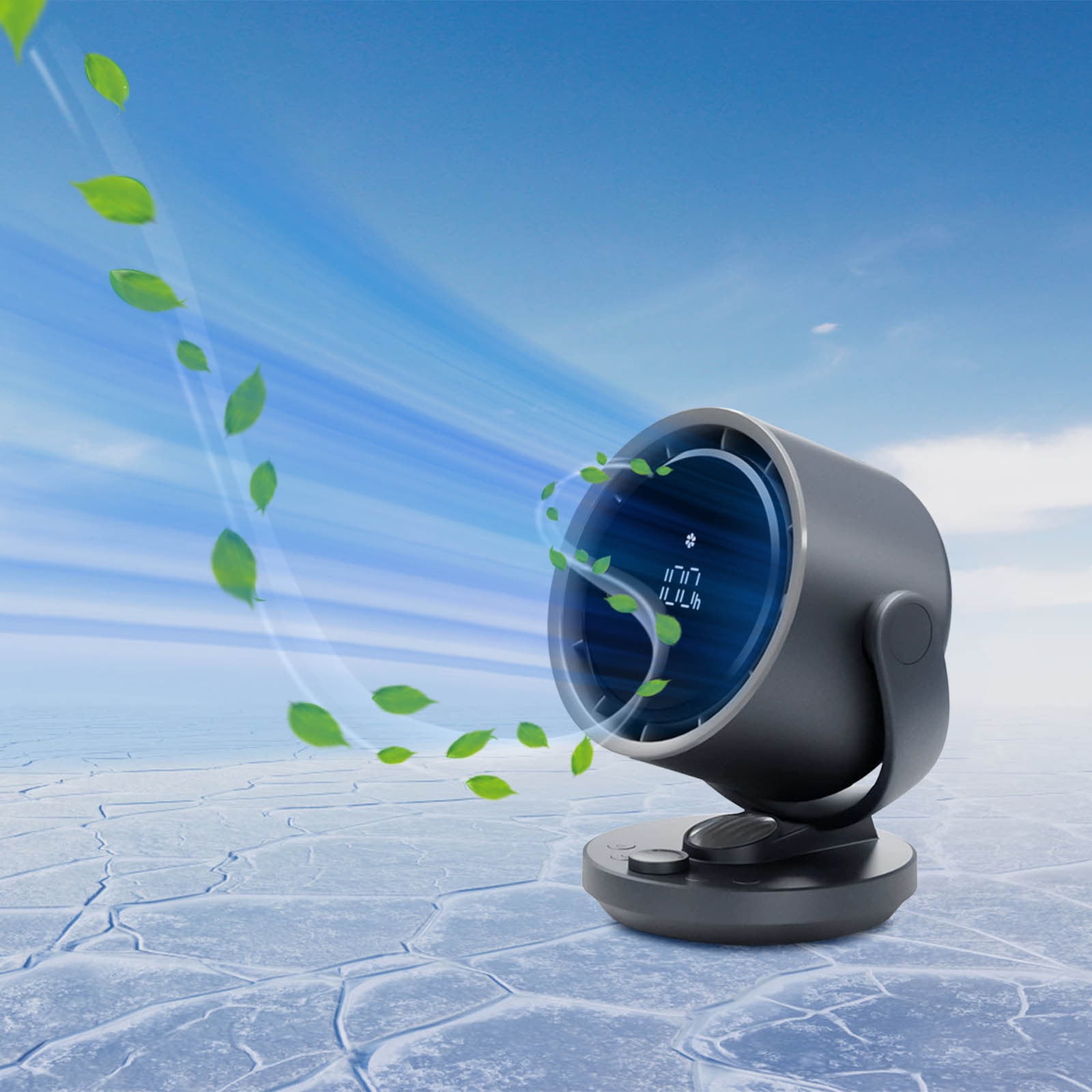 Desk Fans for Bedroom, Oscillating Air Circulator Fan, Ultra-Quiet ...