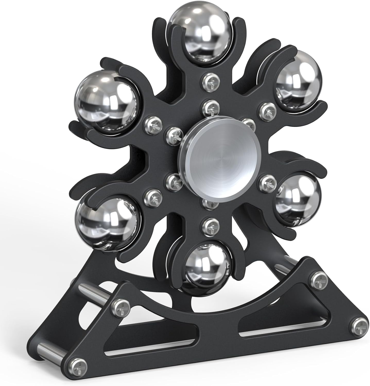 Desk-Fidget-Toys for Ferris-Wheels-Spinner: Metal Kinetic-Spinner 4mins ...