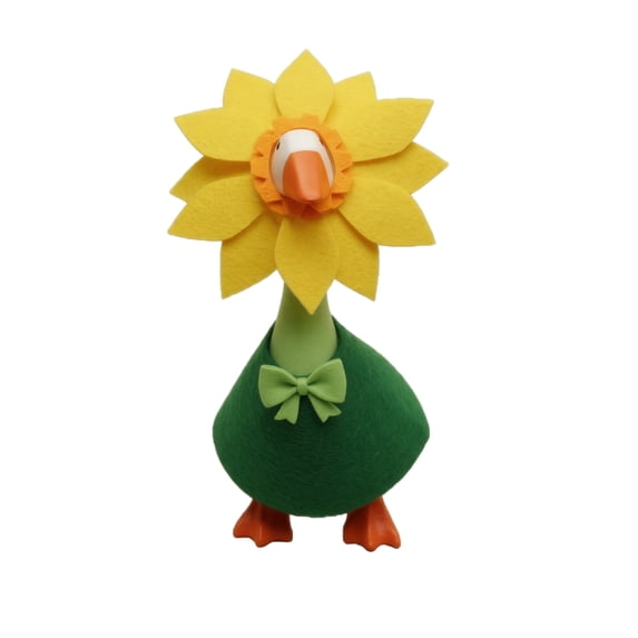 Desk Goose Outfit Desktop Goose Dress up Handmade Felt Sunflower Set ...