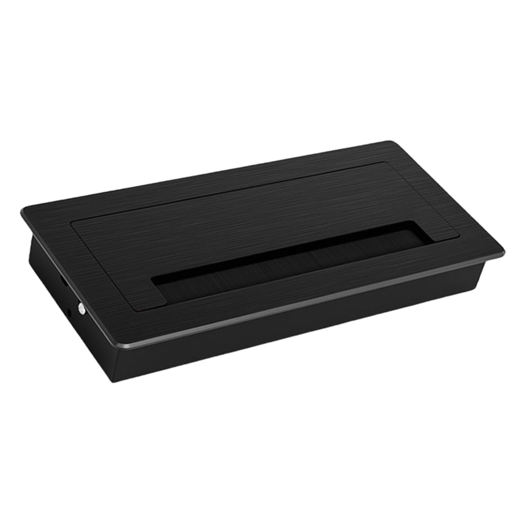 Desk Grommets Rectangle Designs Cable Hole Covers Rectangle for Cable ...