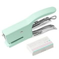 Desk Handheld Stapler, Heavy Duty Metal Handheld for Staples, Desktop ...