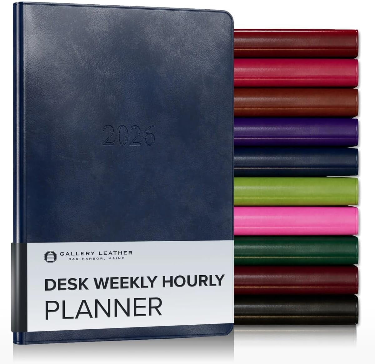 Desk Hourly Weekly Monthly Planner 2026, , Calendar Planner and ...