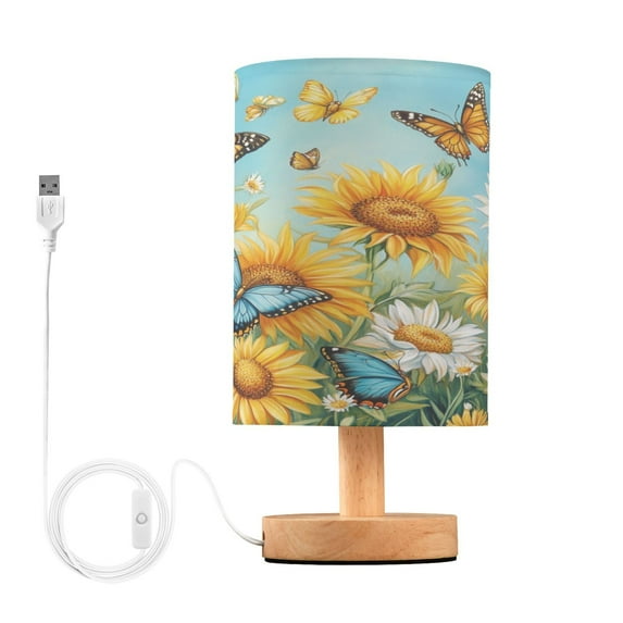 Desk Lamp Bedside Lamp 5.12x9.7In LED Lamp With USB Charging Interface ...