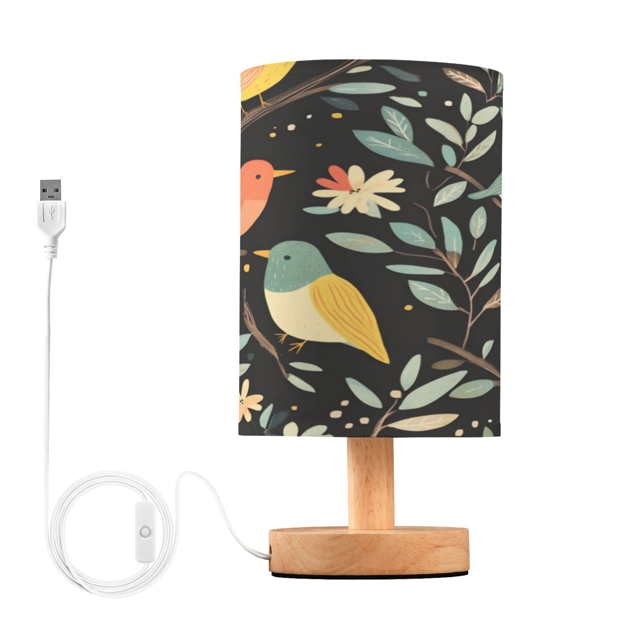 Desk Lamp Bedside Lamp 5.12x9.7In LED Lamp With USB Charging Interface ...