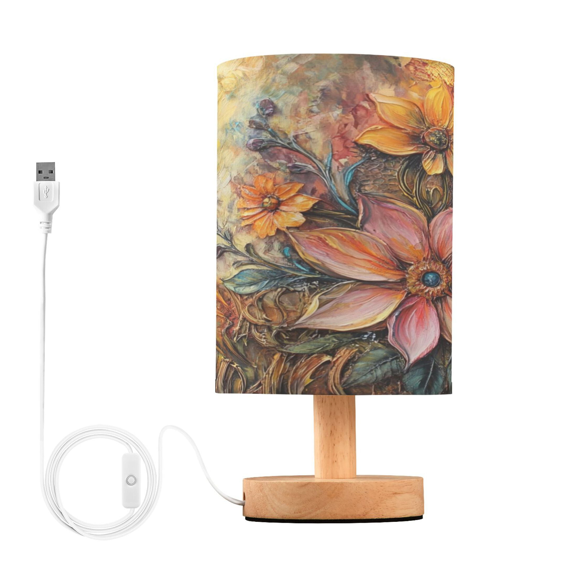 Desk Lamp Bedside Lamp 5.12x9.7In LED Lamp With USB Charging Interface ...