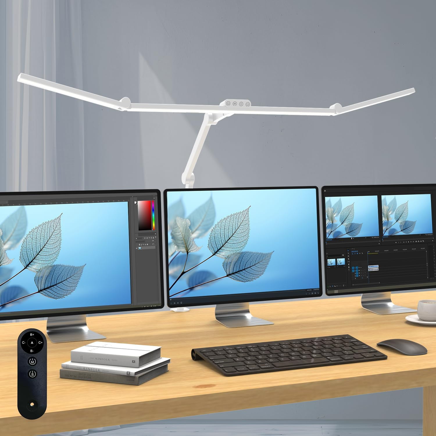 Desk Lamp with Clamp, Architect Led Desk Lamp for Home Office with ...