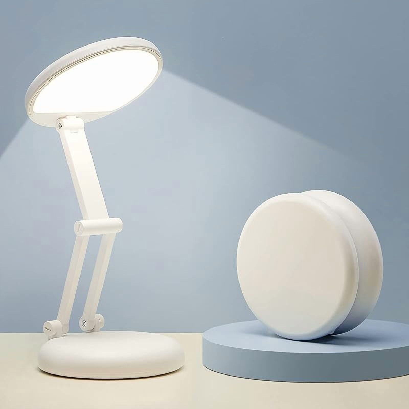 Desk Lamp,Dimmable Battery Powered Lights,3600mAh Rechargeable Wireless ...