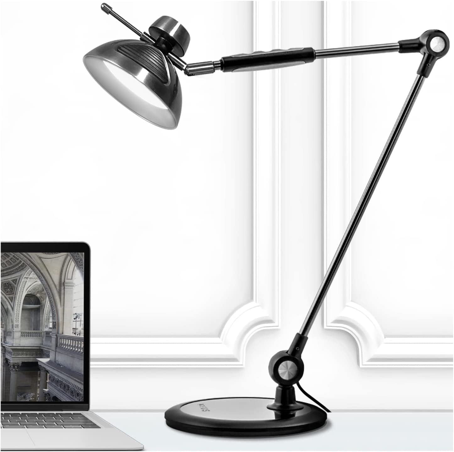 Desk Lamp Gesture Control, LED Architect Desk lamp for Home Office ...