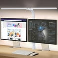 Desk Lamp for Office,24W Bright Eye-Caring Desk Light with Clamp,5 brightness and 5 temperatures ...