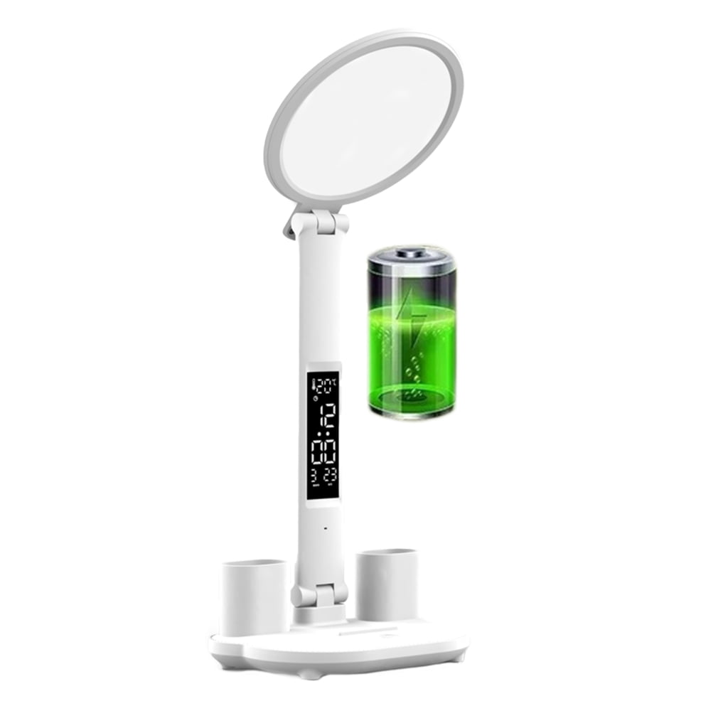 Desk Lamp With Touching Screen Control, 3200mAh Battery /USB Power ...