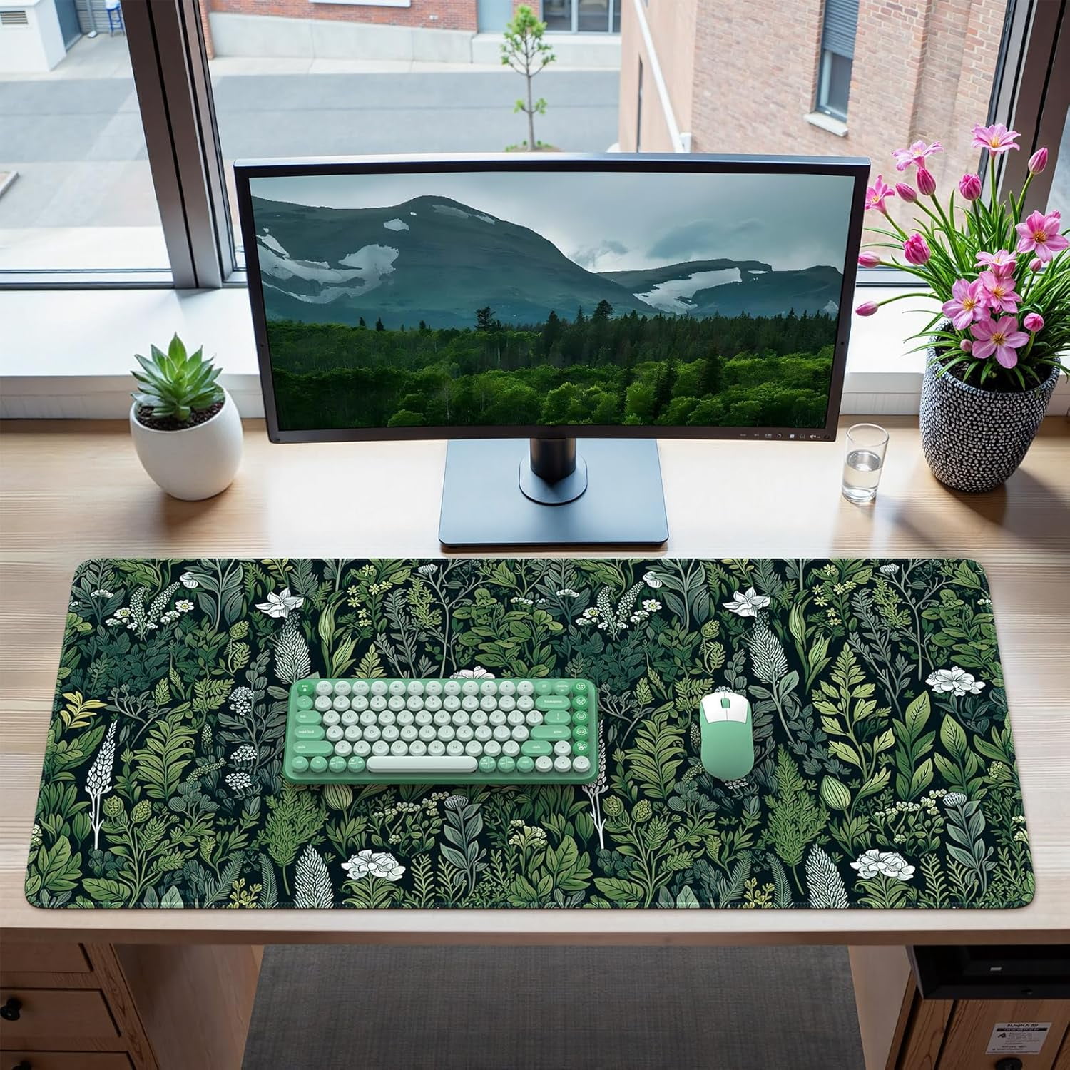 Desk Mat, Big Desk Pad, XXL Extended Gaming Mouse Pad, Large Mouse Pad ...