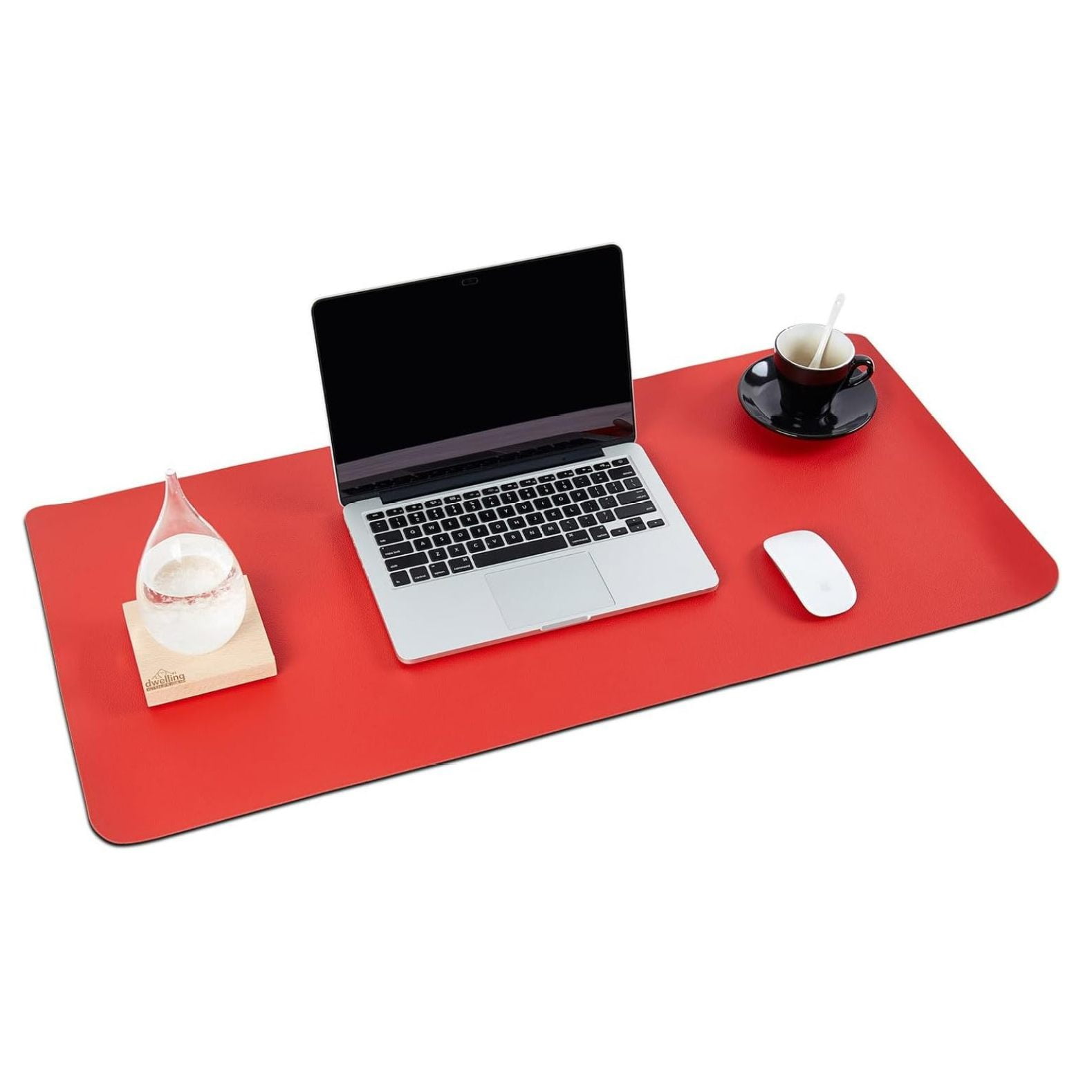Desk Mat Black & Red 17x36 - Computer, Laptop, Keyboard & Mouse Pad ...