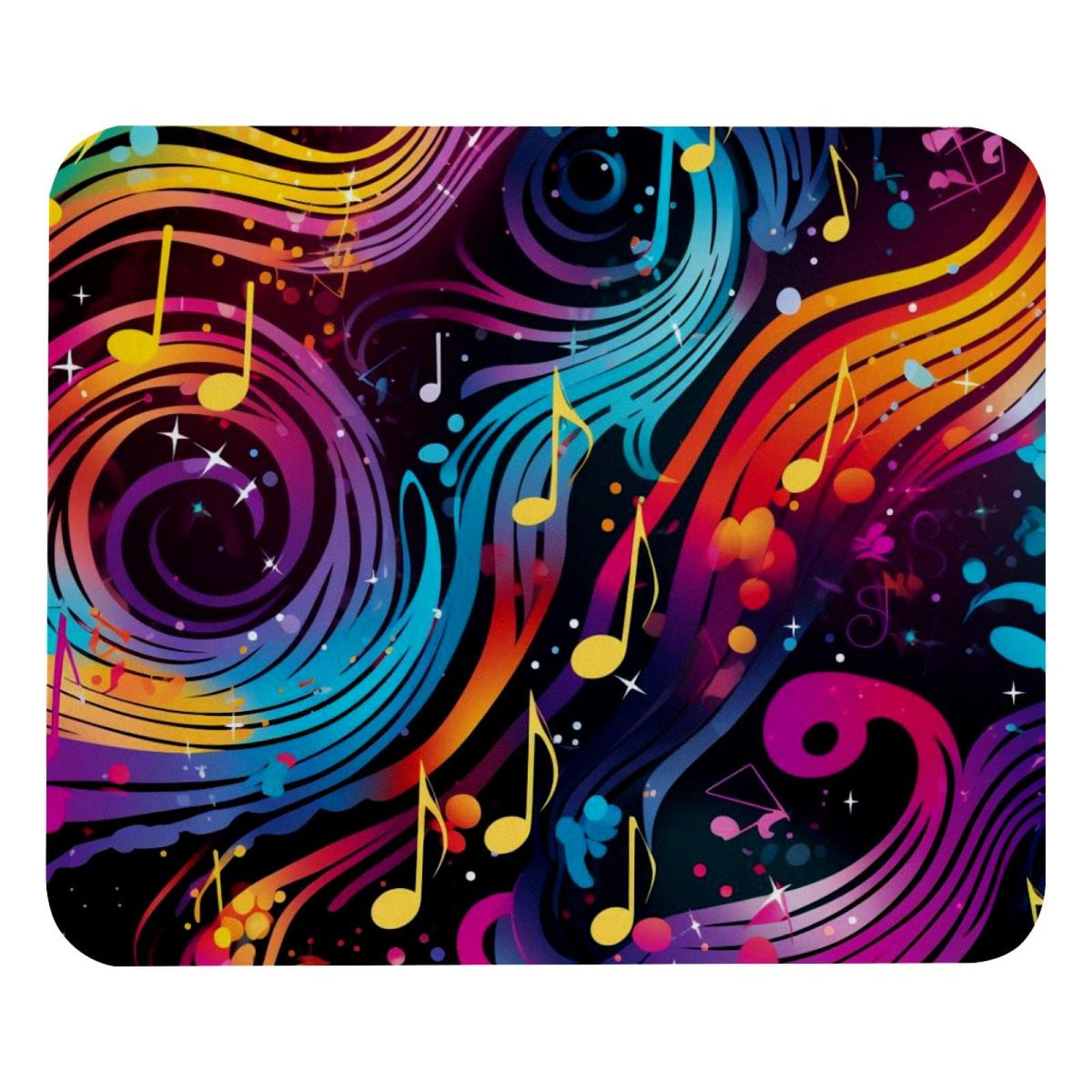 Desk Mat Note Prints, Small Desk Pad, Gaming Mouse Pad, Mousepad for ...