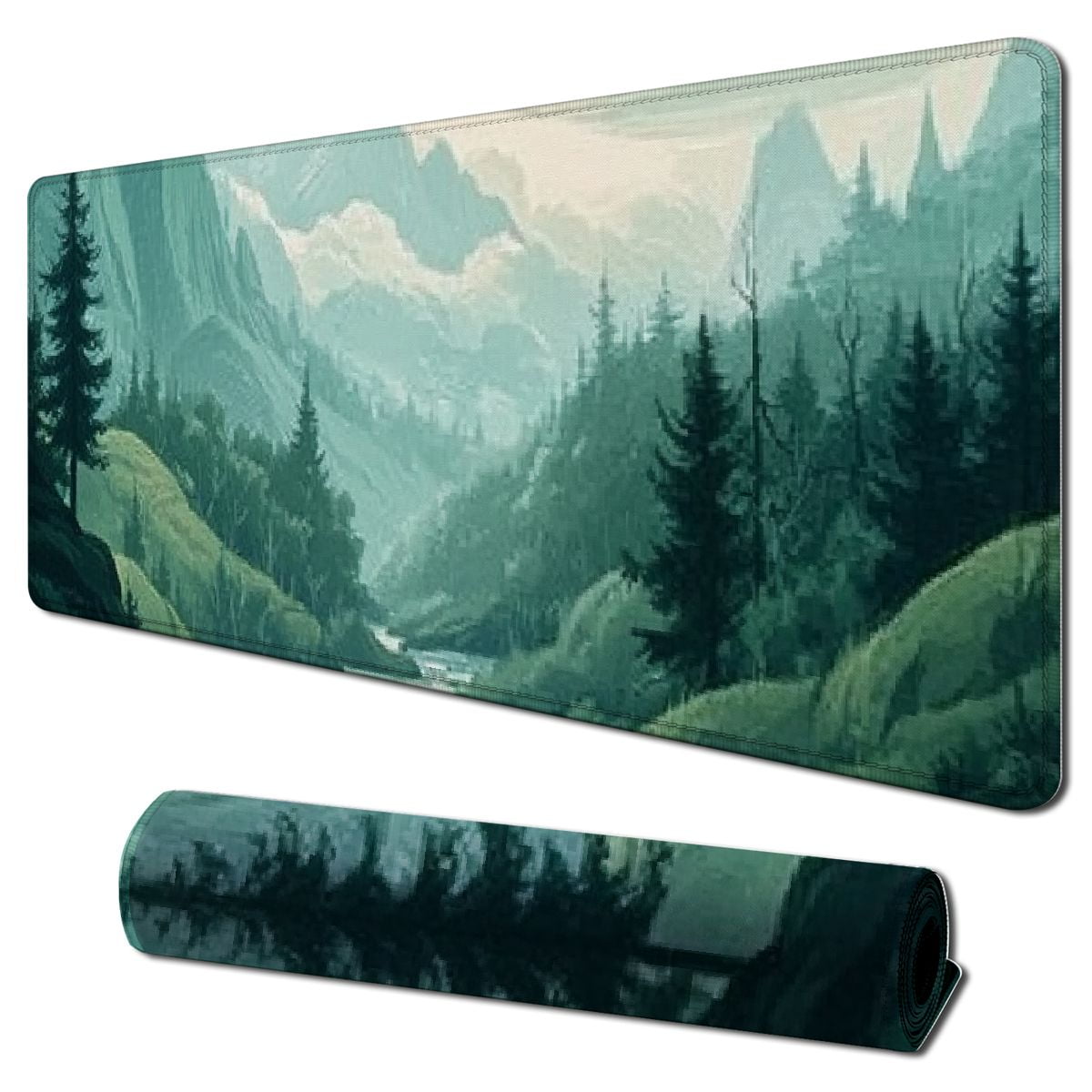 Desk Mat Orange Mouse Pads , Cute Large Laptop Keyboard Mouse Mat, Desk ...