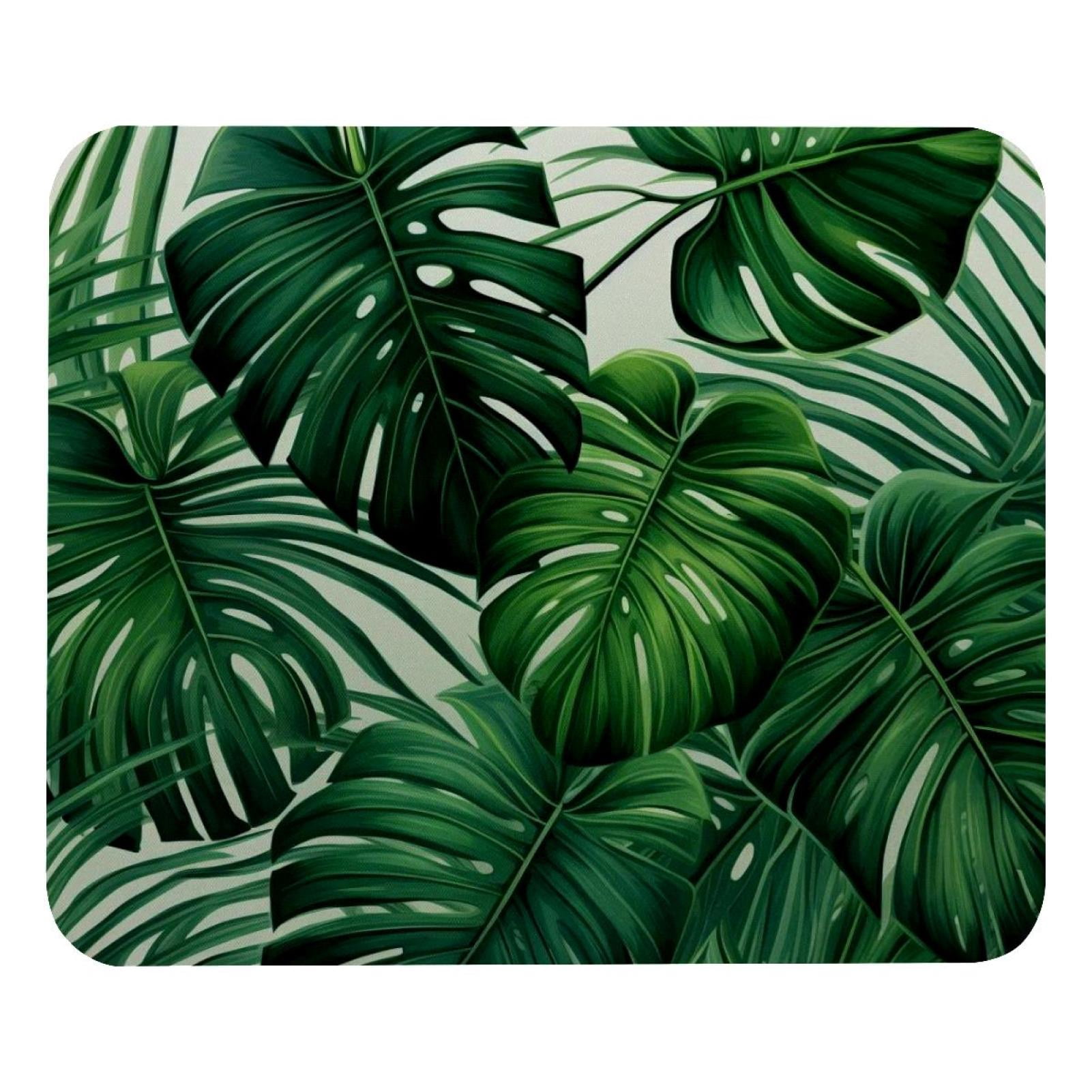 Desk Mat Tropical Jungle Palm Leaves, Small Desk Pad, Gaming Mouse Pad ...