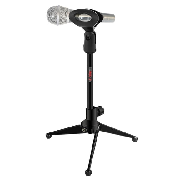 Desk Mic Stand Height Adjustable Desktop Microphone Stands Metal Tripod ...