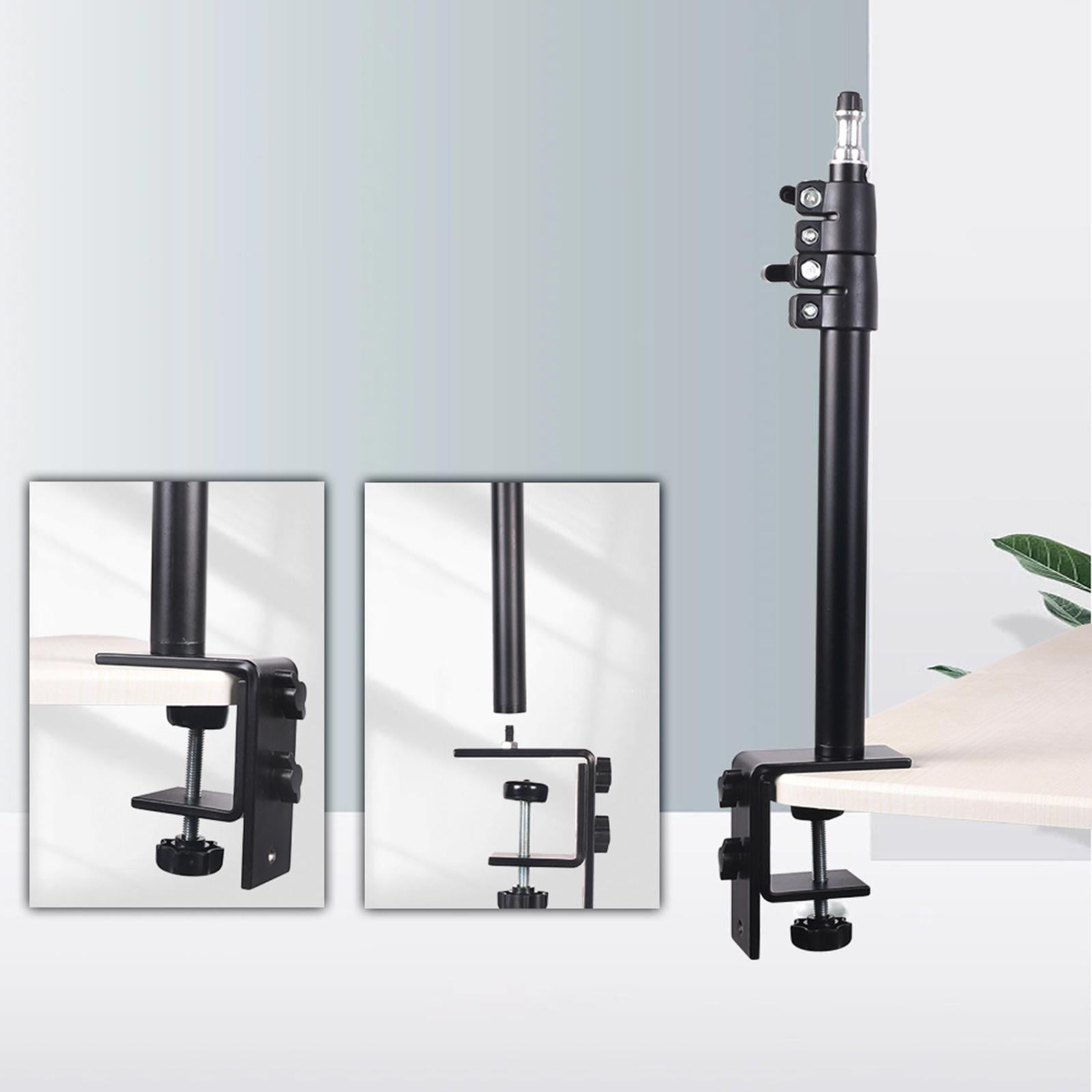 Desk Mount Tabletop L clamp Mounting Adjustable Table Aluminum for DSLR ...