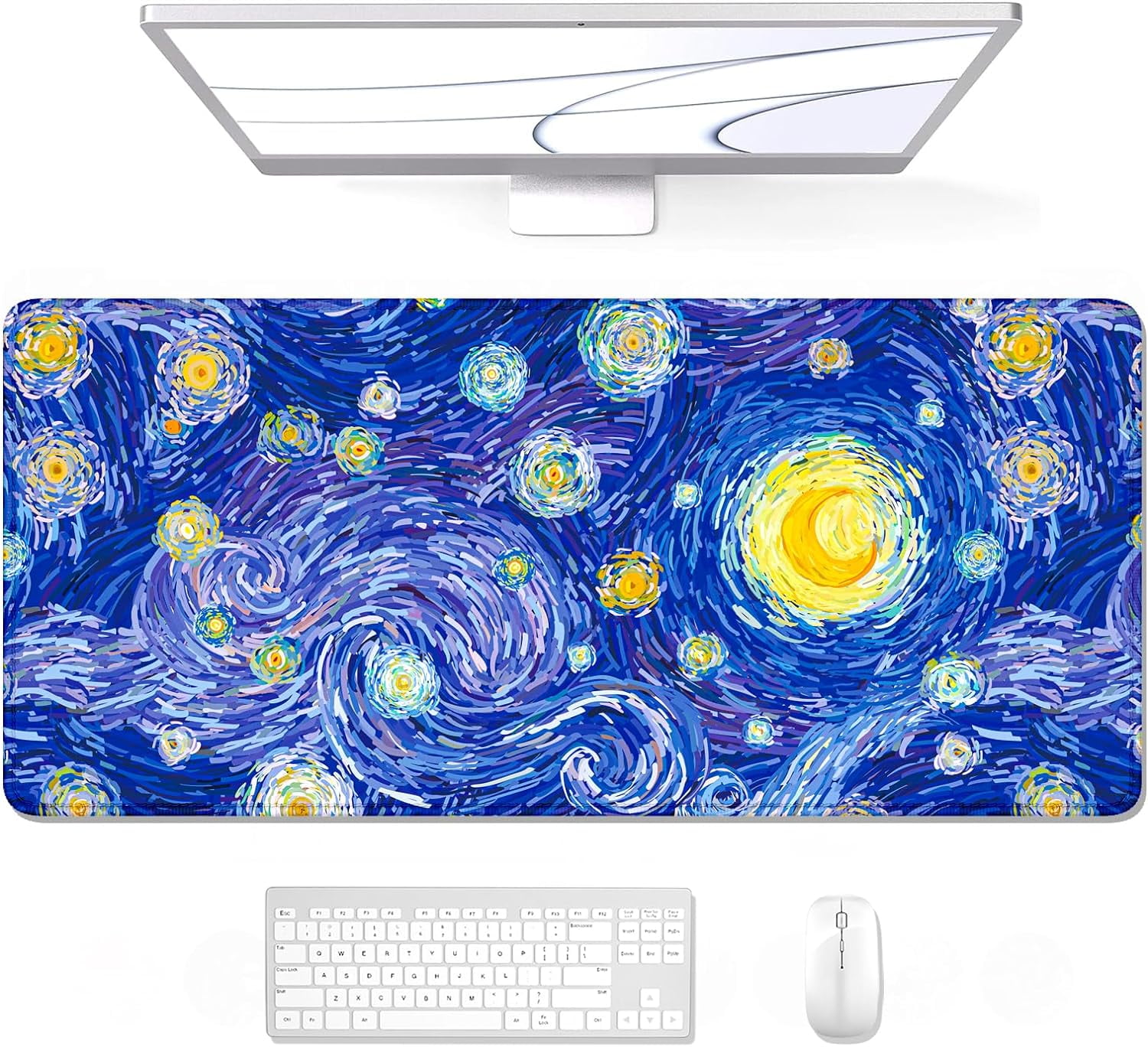 Desk Mouse Pad, Large Gaming Mousepad, XXL Desk Pad, Extended Long ...