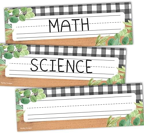 Desk Name Tags for Classroom -25 Student Name Plates for Classroom ...